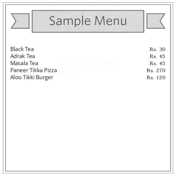 Menu of Cafe Bun Tea, Naupada, Thane West, Thane