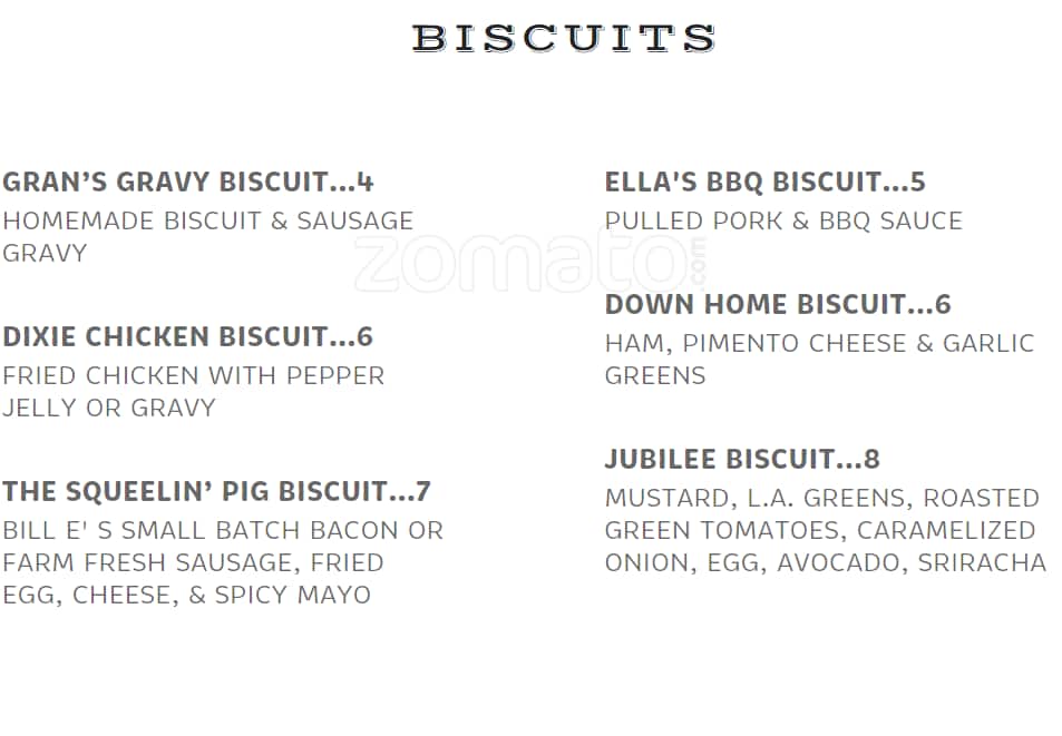 Menu at Warehouse Bakery & Donuts, Fairhope