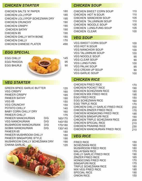 Menu of Kokan Kinara, Kopar Khairane, Navi Mumbai
