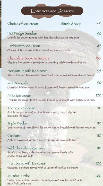 Menu at The Rock, Chennai, No:31/2