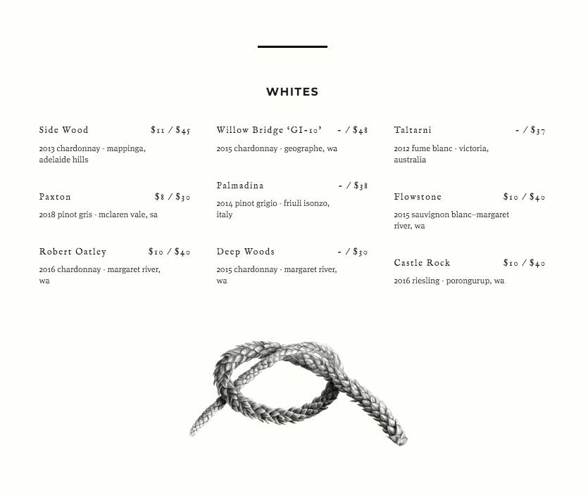 Menu at Mount Street Breakfast Bar, West Perth