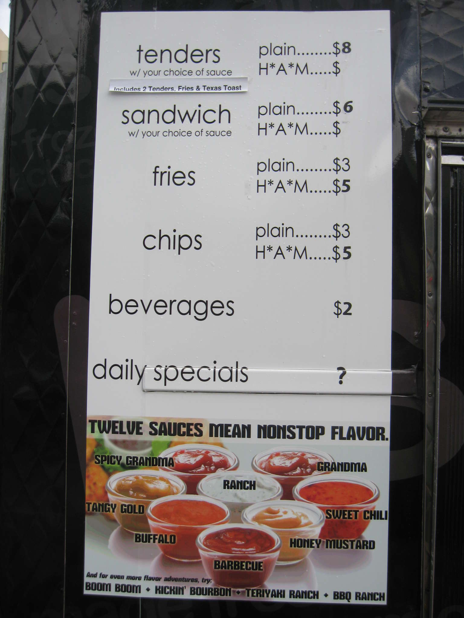 Chicken Now Food Truck Menu, Menu for Chicken Now Food Truck, The Strip ...