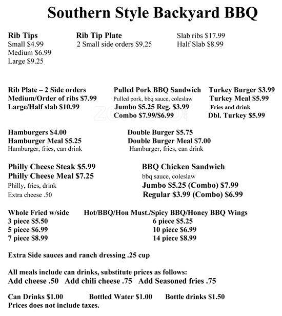 Skimke's Smokin n Grillin Menu - Urbanspoon/Zomato