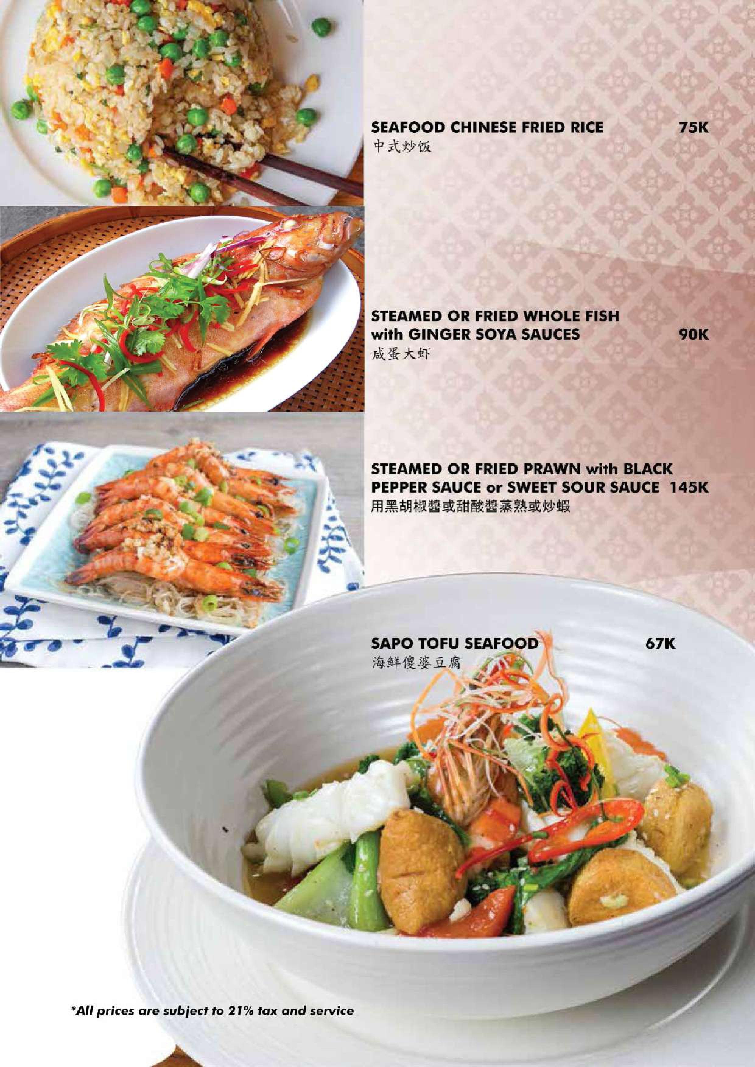 Menu at Gourmet and Cafe Nusa Dua, Jimbaran