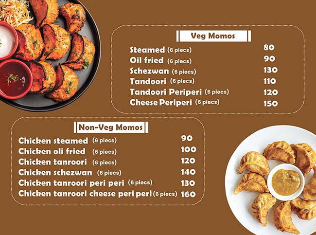 Menu of Friends Momos, Lohegaon, Pune