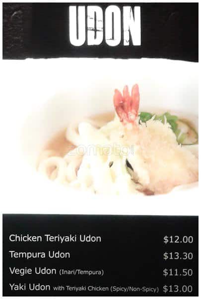 Menu at Smart Sushi pub & bar, Auckland, Sylvia Park Foodcourt