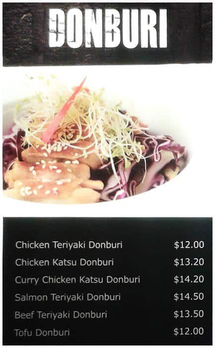 Menu at Smart Sushi pub & bar, Auckland, Sylvia Park Foodcourt