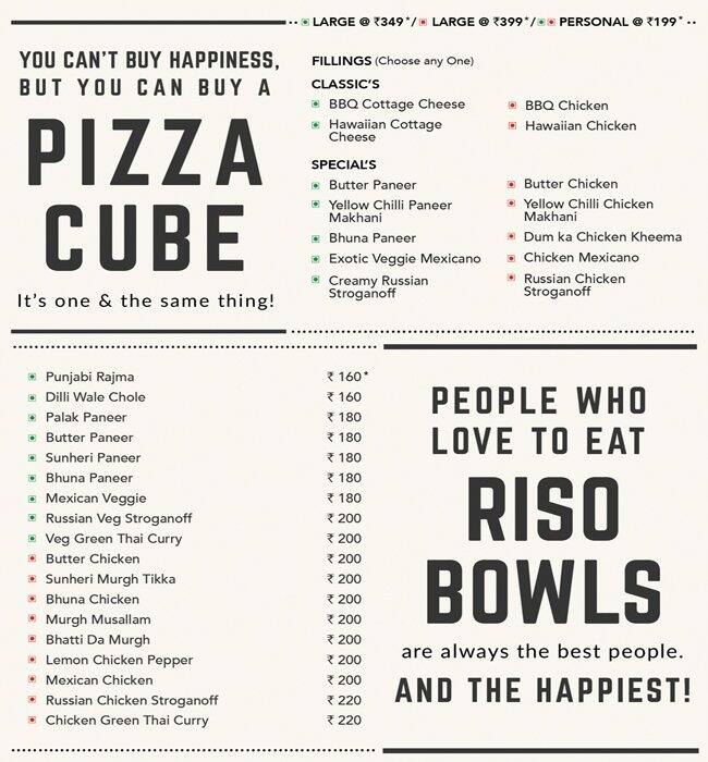 Pizza Cube Cafe Menu, Menu for Pizza Cube Cafe, Lower Parel, Mumbai ...