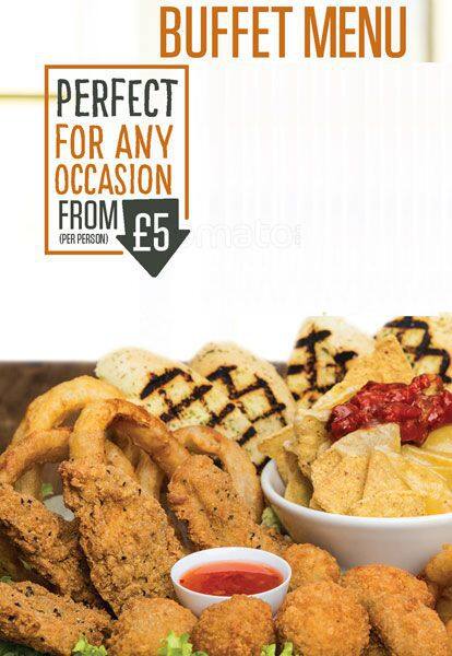 Menu at The Three Blackbirds pub & bar, Bexley, Blendon Rd