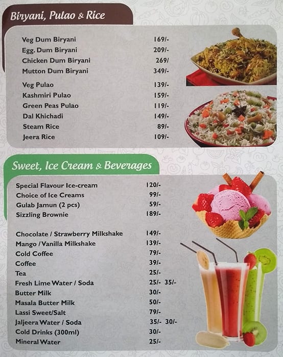 Menu at Free Bird, Pune, 634