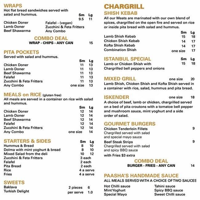 Turkish Kitchen Woking Menu at Marilyn Munford blog