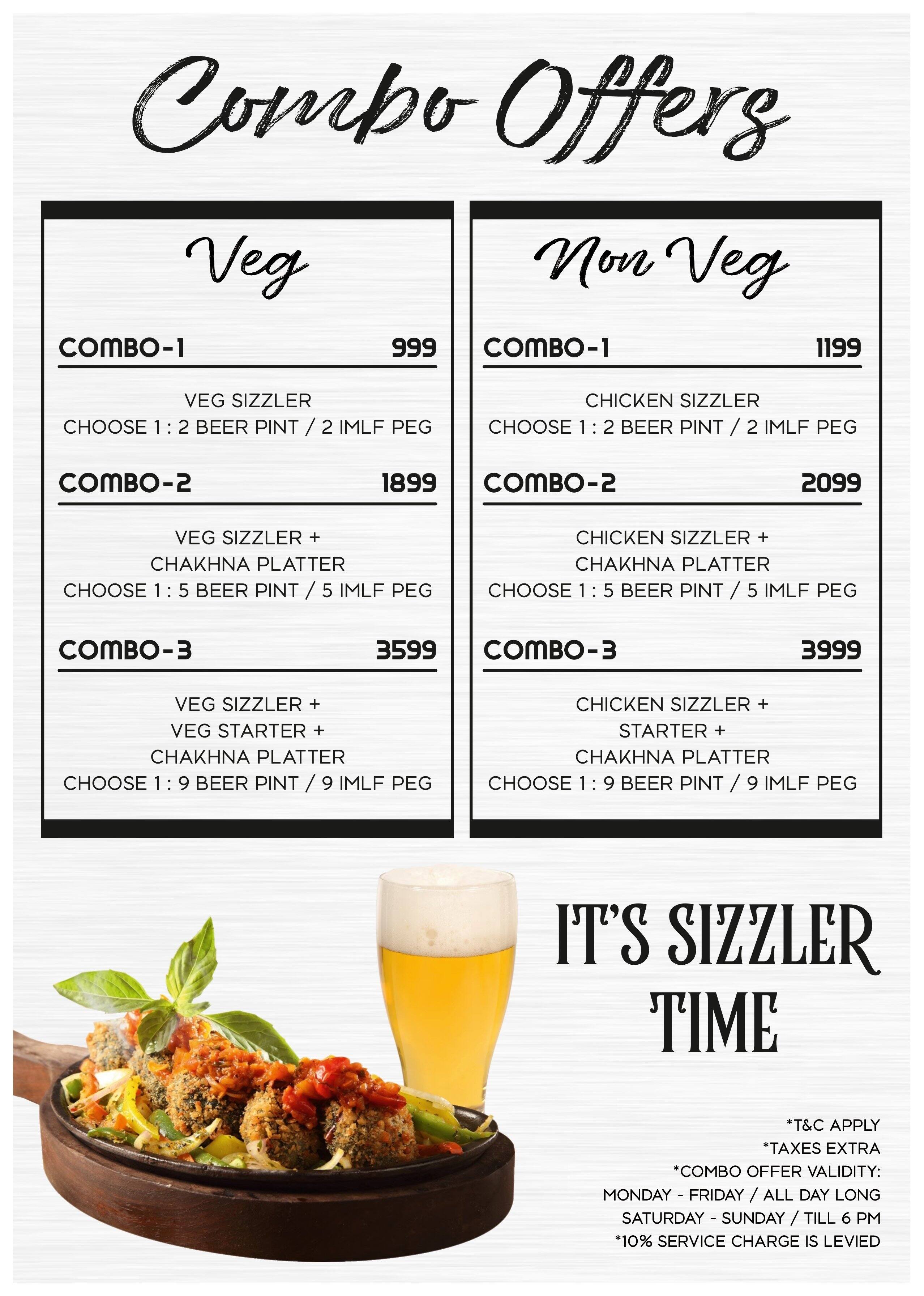 Menu of Black Cafe, Gaur City 1, Greater Noida