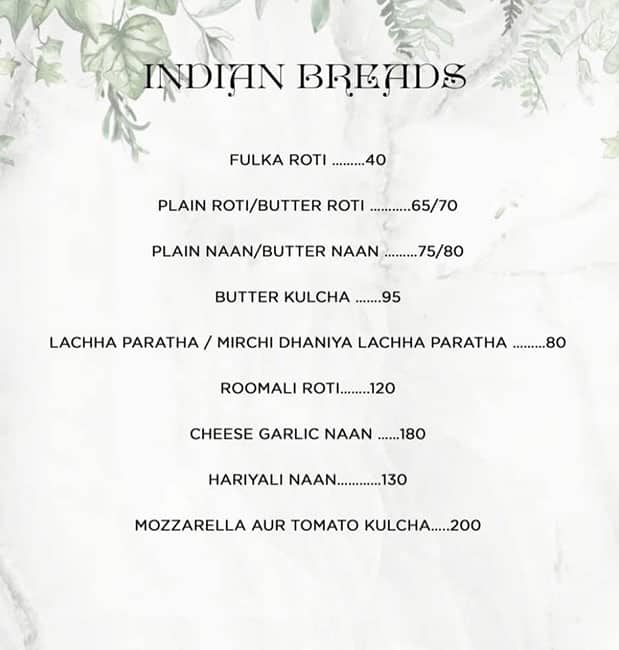 Menu at Rustic Rays, Gandhinagar