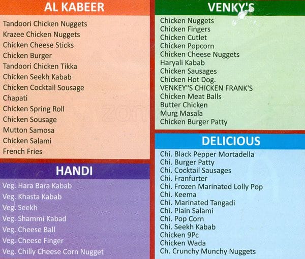 Menu at Al Haq, New Delhi, C - 155/3 Saidulajaib I G N O U Road Saket ...