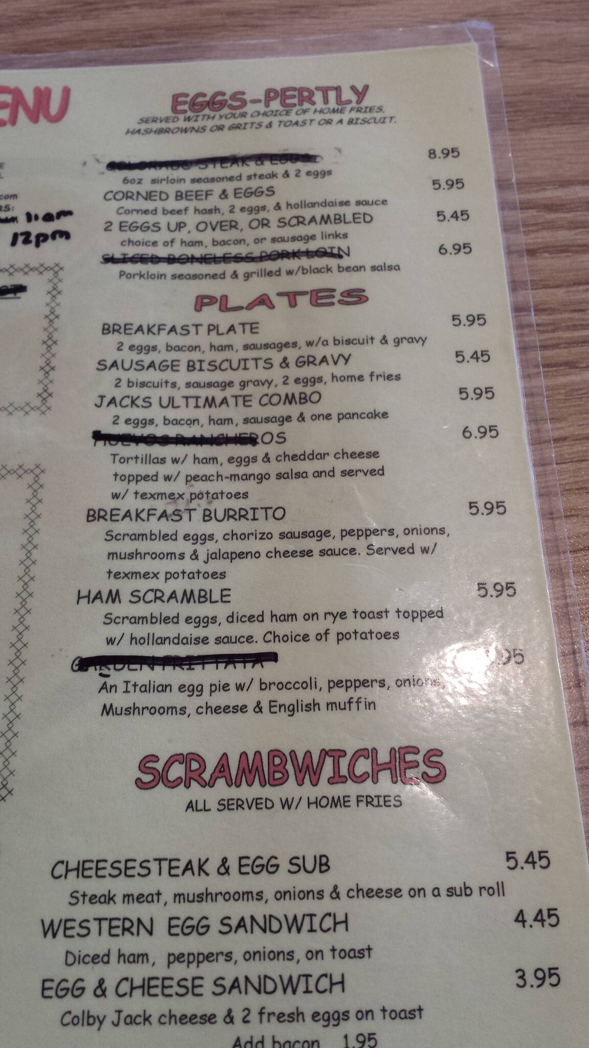 Menu at New Orleans Cajun Seafood restaurant, Winter Park, Aloma Ave