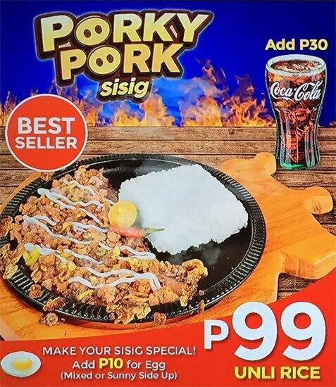King Sisig Menu, Menu for King Sisig, Tunasan, Muntinlupa City - Zomato ...