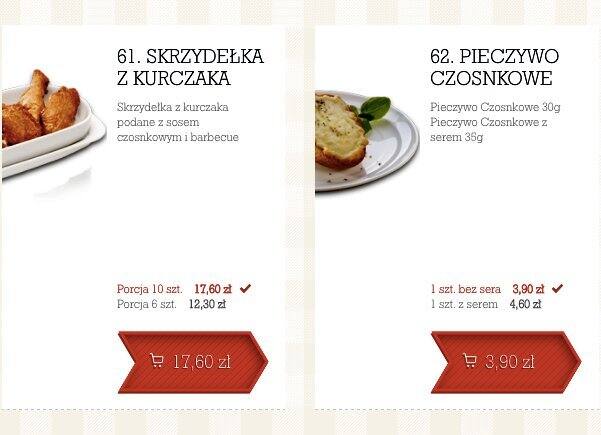 Menu at Da Grasso pizzeria, Warsaw, Generała Tadeusza Bora-Komorowskiego 37