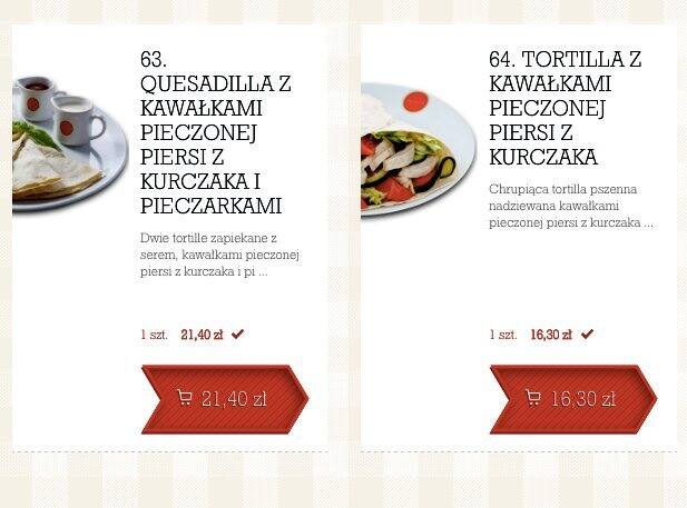 Menu at Da Grasso pizzeria, Warsaw, Generała Tadeusza Bora-Komorowskiego 37
