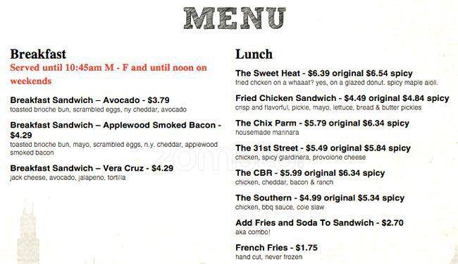 Do-Rite Donuts Menu, Menu for Do-Rite Donuts, Streeterville, Chicago ...