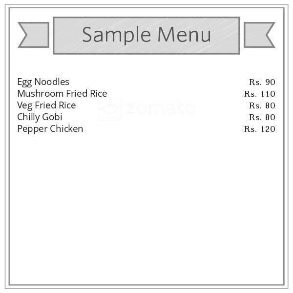 Menu of Hotel Om Sakthi, Electronic City, Bangalore