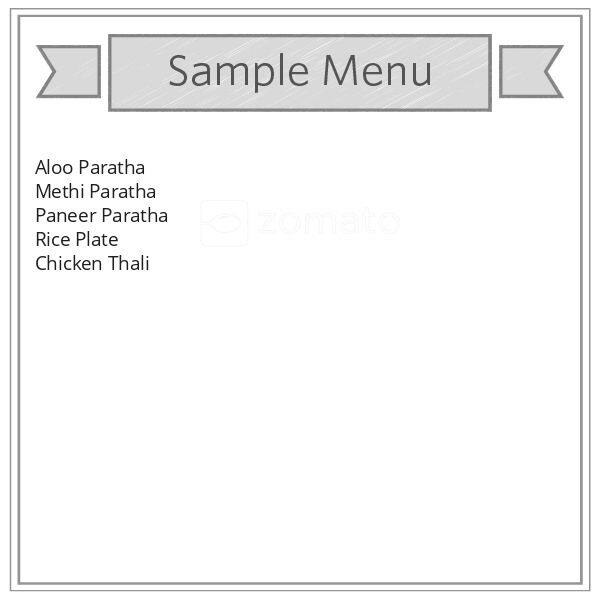 Menu of Suman Paratha Center, Veera Desai Area, Mumbai