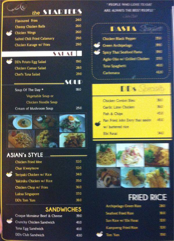 Carta del pub y bar Double Dipps Donuts & Coffee, North Jakarta, Jl. Jemb. 3 Raya Emporium Pluit ...