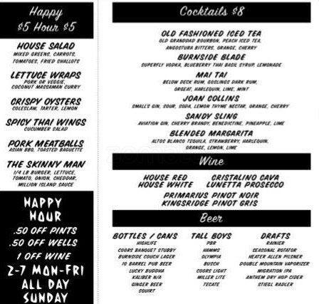 The Sandy Hut, Kerns, Portland - Urbanspoon/Zomato