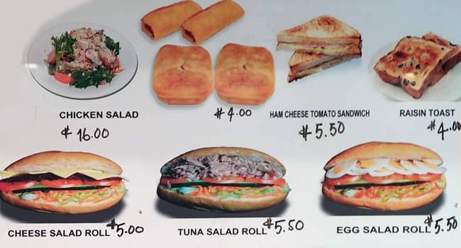 Menu at Smith & Deli cafe, Collingwood