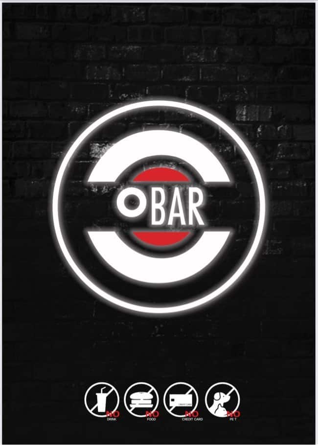 Menu at Obar & OBar Snack, Auckland