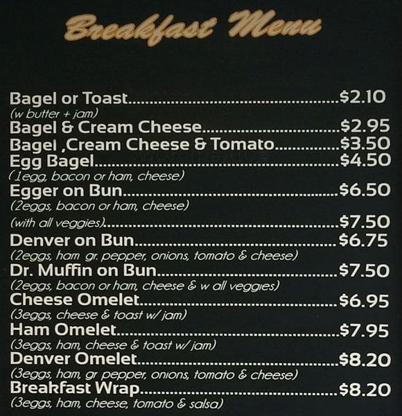 The Original Lunch Doctor Menu - Urbanspoon/Zomato