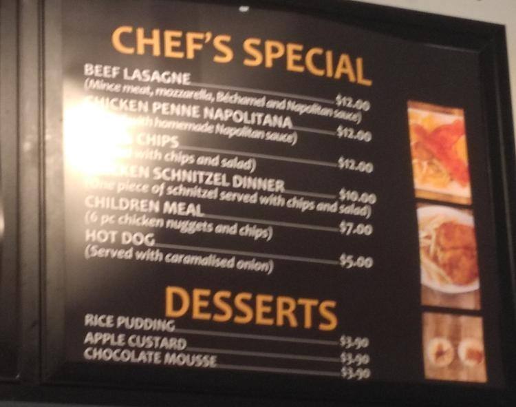 Menu at Chargrill Chooks restaurant, Enmore, 174 Enmore Rd