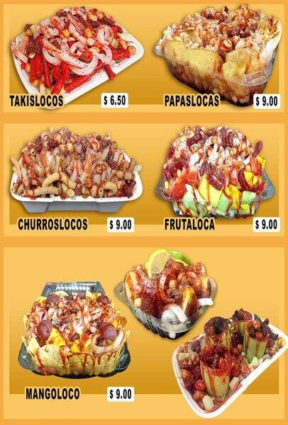 Menu at Fruteria Copacabana pub & bar, National City, Highland Ave