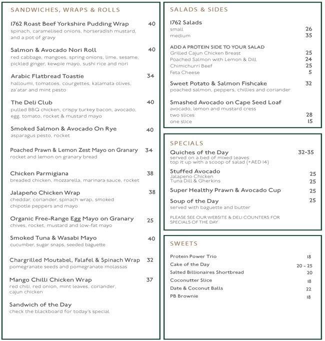 1762 The Gourmet Deli Co., DIFC, Dubai - Zomato