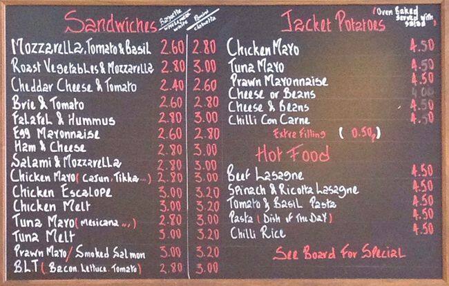 Menu at Maison Fraise Patisserie cafe, Ilford