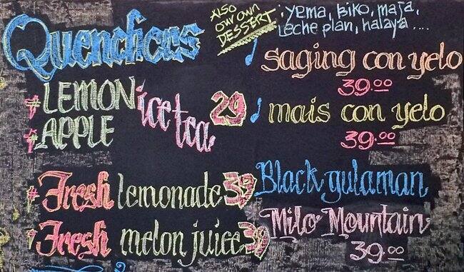 Menu at Lunch Box restaurant, Makati, 1012 Metropolitan Ave