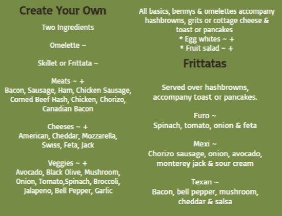 Menu at Madison Park Kitchen restaurant, Forest Park