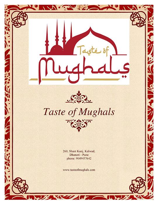 Menu of Taste Of Mughals, Dhanori, Pune