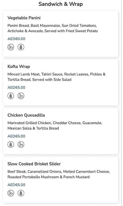 Menu at L'Apero - Sofitel Dubai Downtown, Dubai