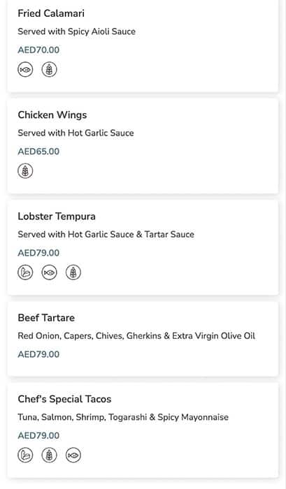 Menu at L'Apero - Sofitel Dubai Downtown, Dubai