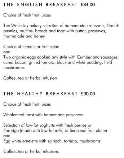 Menu at Oval Restaurant, London