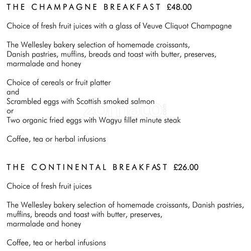 Menu at Oval Restaurant, London