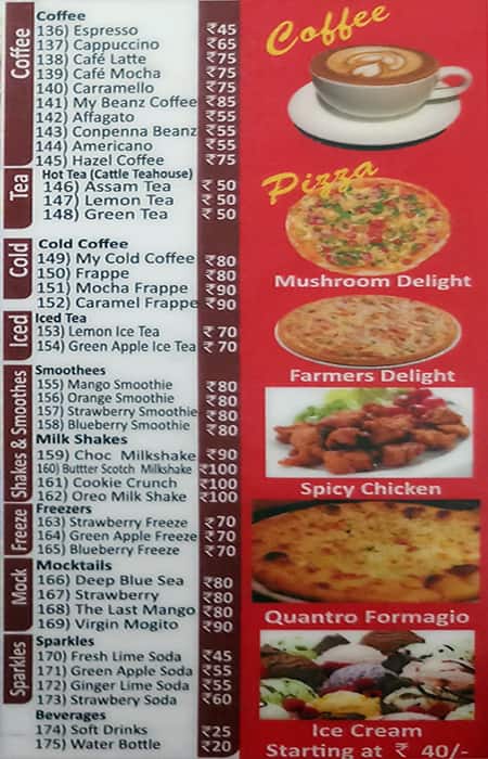 Menu at Satya's Chinese Kitchen, Secunderabad