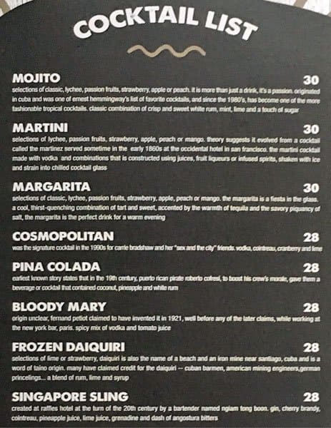 Movida Menu, Menu for Movida, Bandar Tun Hussein Onn, Selangor - Zomato ...