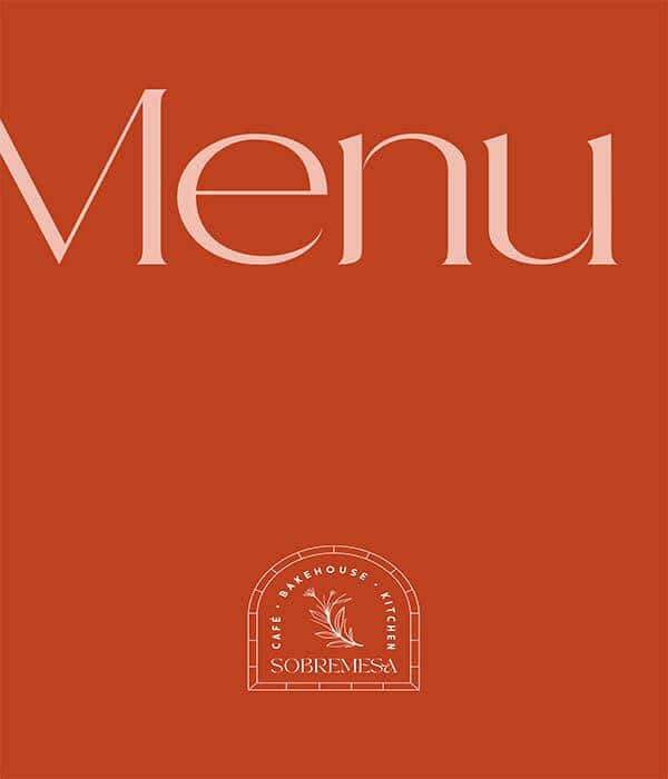 Menu of Sobremesa- Bakehouse Cafe Kitchen, Jubilee Hills, Hyderabad