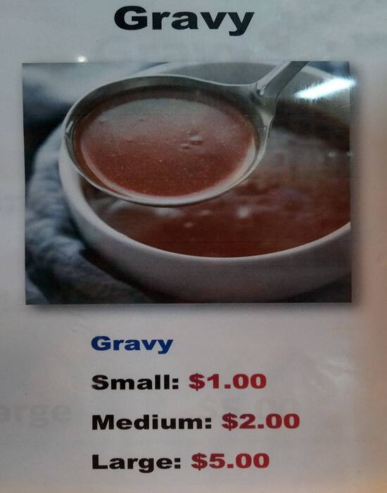 Menu at Fish Pier fast food, Narre Warren