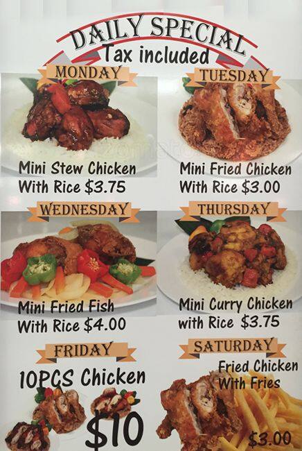 Menu at Livingwell Jerk N Fried Caribbean (Islington) fast food ...