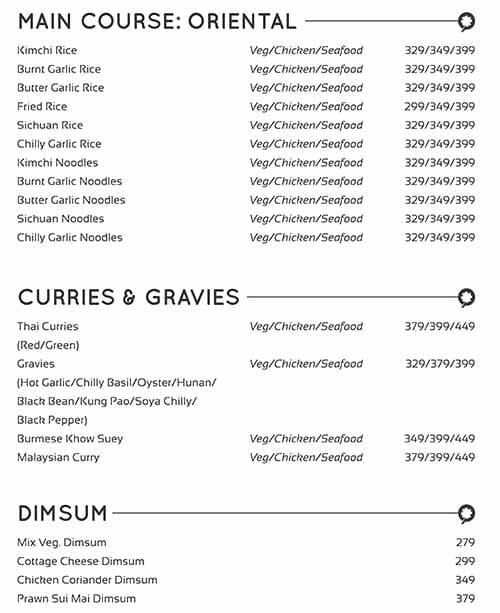 Menu at The Clover - Bar Kitchen Banquets, Pimpri-Chinchwad