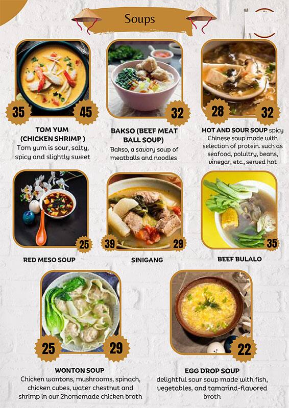 Menu of Asian Spice Island, Jumeirah 3, Dubai