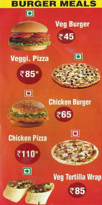 Menu at OROBITE - QSR : Head Office, Kharar
