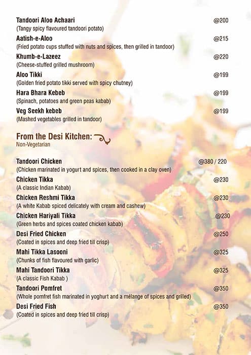 Menu at BREEZE Sky Lounge - Sheesha Hookah, Kolkata